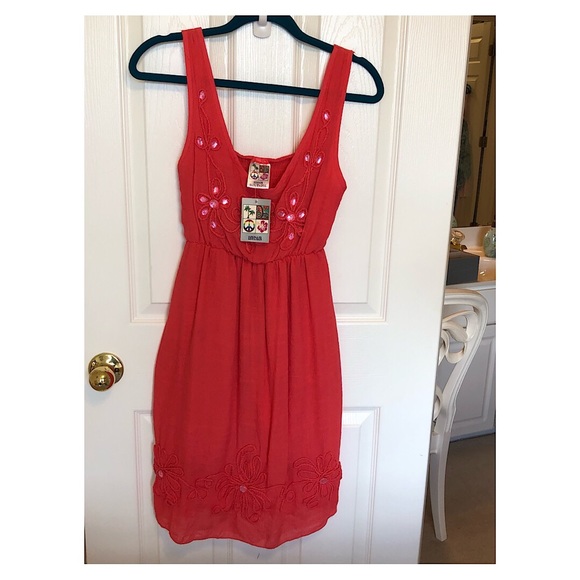 India Boutique | Dresses | Nwt India Boutique Sundress With Rhinestones ...